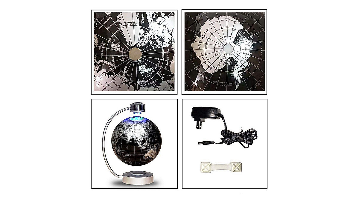 Magnetic Levitation Floating Globe - Illuminated Decor