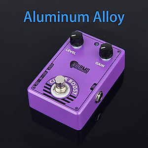 Dolamo Clear Boost Guitar Pedal, Boost Effect Pedal for Guitar,with Effective Level and Gain Control