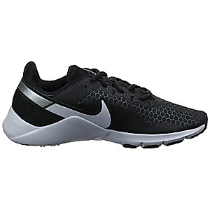 Nike Men's Gymnastics Shoe, Black White Metallic Silver, 13
