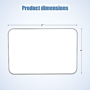 Neeki 4x6" 1pcs Bench Grinder Replacement Eye Shield, Small Grinder or Small Bench Grinder Protective Cover, HD, Lightweight and Durable