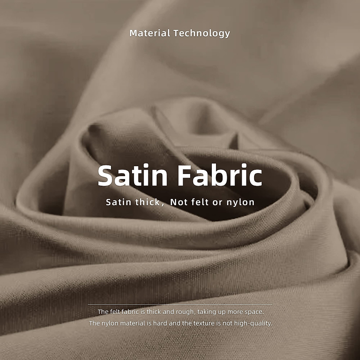 DGAZ Purse Organizer Silky Smooth,Silk,Luxury Handbag Tote in Bag Shapers, Women- Fits picotin18/22Bags (Etoupe grey, PC18)