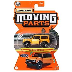 Matchbox Moving Parts 2021 Ford Bronco 11/50 (Orange)