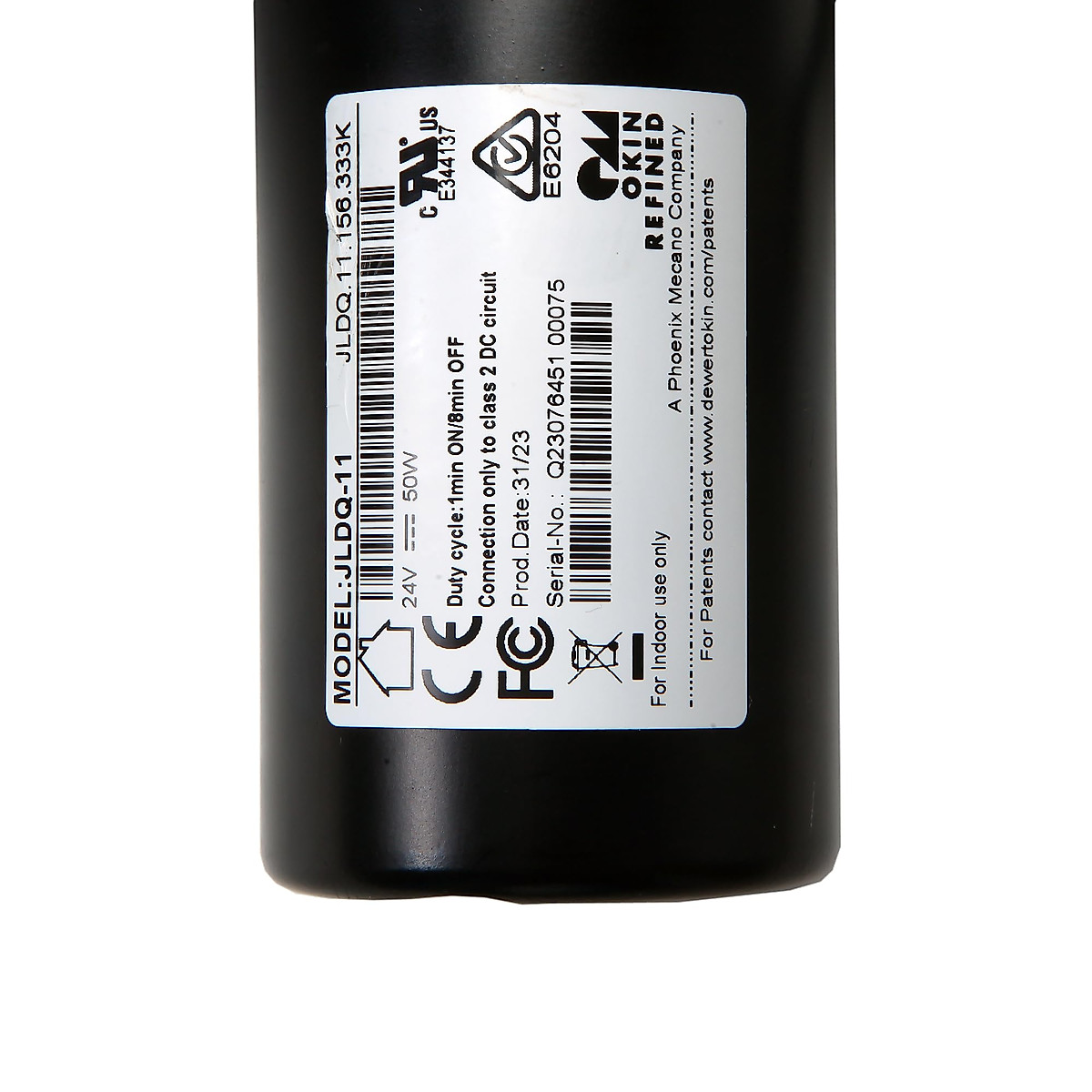 Uetmulik Power Recliner Lift Chairs Motor Actuator Model JLDQ.11.156.333K Kit with Wall Charger Replacement