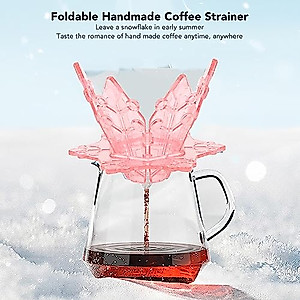 Drip Coffee Filter, Reusable Portable Easy To Use Coffee Strainer for Coffee ()