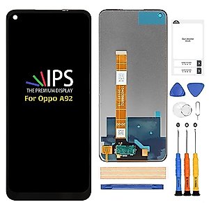 A-MIND for Oppo A92/A52 LCD Display (Original) Touch Digitizer CPH2059 CPH2061 CPH2069 PADM00 PDAM10 Screen Replacement Full Assembly Repair Kits with Tools