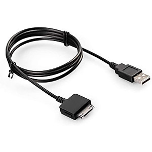 Replacement USB Sync Data Transfer Charging Cable Copper Wire Charger Cord Compatible with Microsoft Zune Zune2 ZuneHD MP3 MP4 Player (3.3ft/Black)