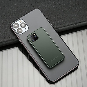 Hipipooo Super Small Mini Smartphone 3G Dual SIM Mobile Phone 2GB RAM 16GB ROM Dual SIM Android 8.1 Unlocked Children Phone Pocket Cellphone (Green)