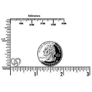 925 Sterling Silver Jewelry "I Love You To The Moon and Back" Love Heart Stud Earrings