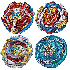 RQFDZM Gyro Boys Kids Gift 11 Top Burst Gyro Toy Blade Set Game Barricade Lucifer Burst Spriggan Divine Belial Birthday Party Gift.