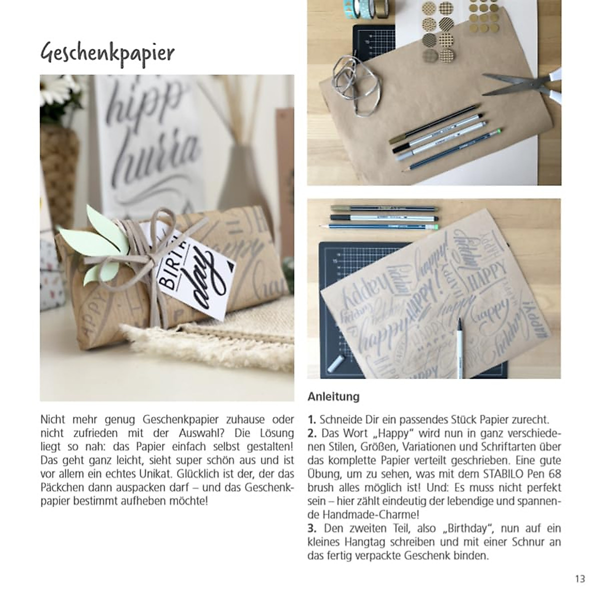 STABILO Creative Book by Hannah Rabenstein - Inspiring Ideas for Your Most Beautiful Moments