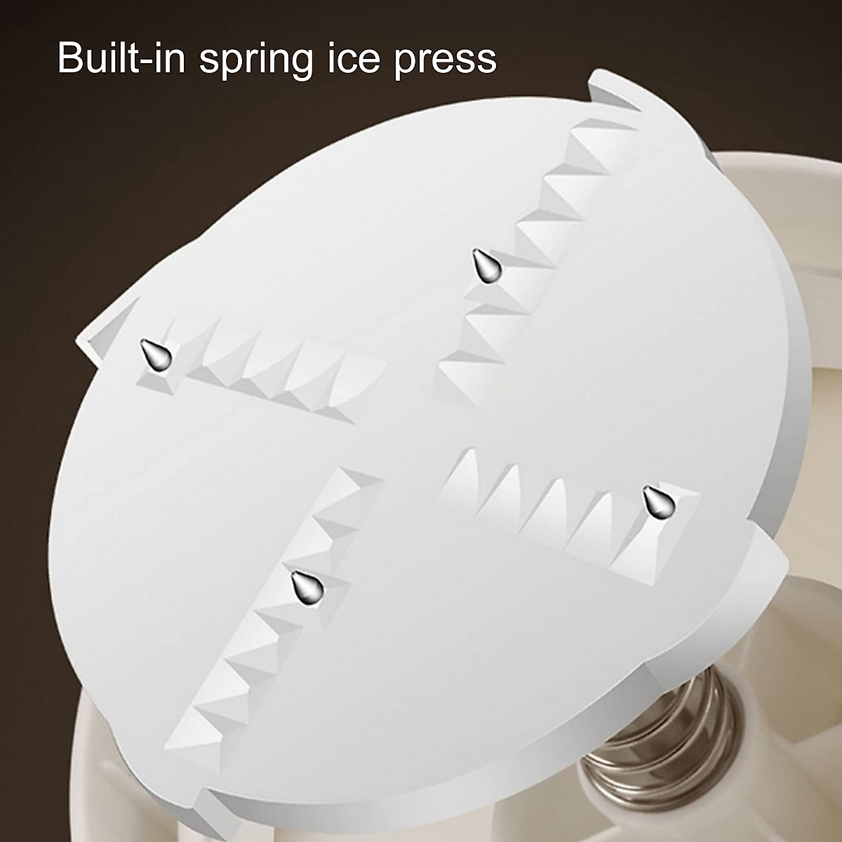 Snow Cone Machine Slushie Machine Ice Crusher Shaver，Shaved Ice Machine With Ice Cube Trays and Popsicles Molds，Snowcone, Cocktail, Margaritas Maker For Home