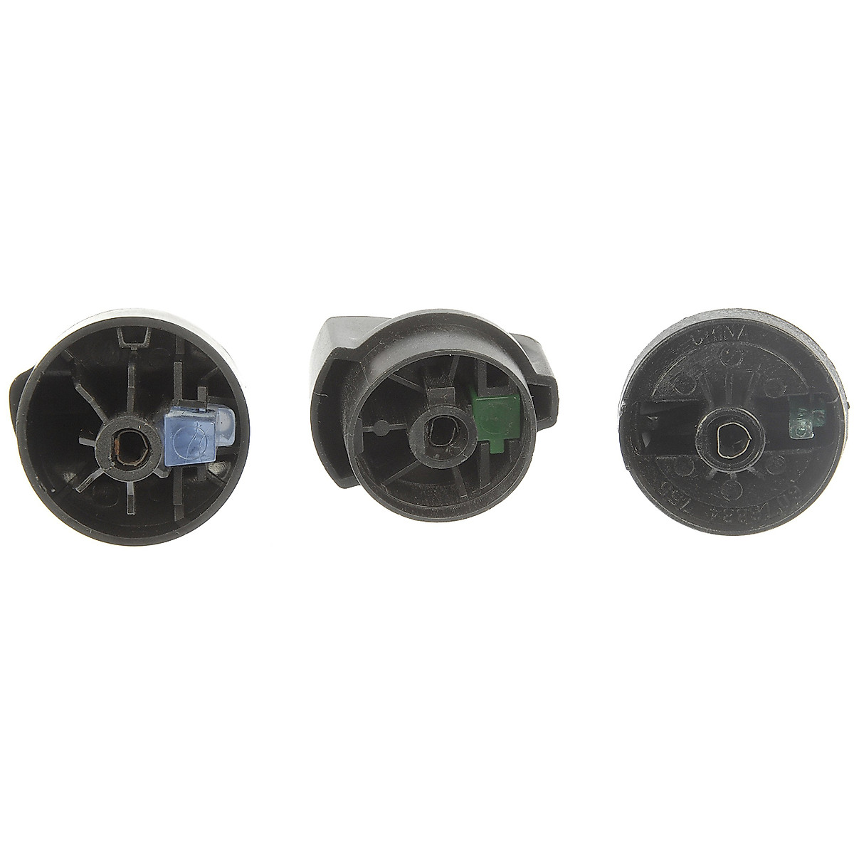 Dorman 76884 Temperature Control Knob Assortment Compatible with Select Ford / Lincoln / Mercury Models, 3 Piece , Black