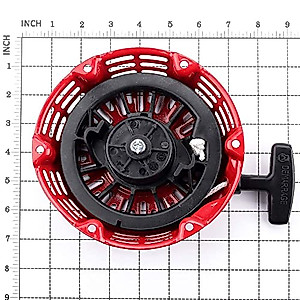Dxent GX110 GX120 GX160 GX200 Recoil Starter for Champion Power Equipment 3000 3500 4000 Watts 196cc 6.5HP Gas Generator 46558 46561 46596 46533 46534