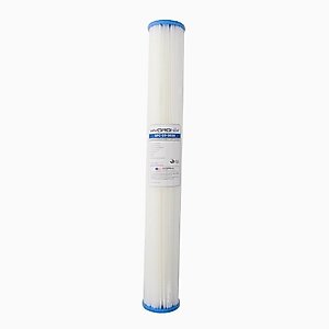 Hydronix SPC-25-2020 Polyester Pleated Filter 2.5" OD X 20" Length, 20 Micron