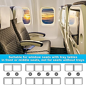 Toddler Airplane Travel Bed, Airplane Seat Extender for Kids, Anti-Slip Design Kids Airplane Travel Essentials, Child Resting Foot Mats, Lightweight & Foldable (Grey-1pcs)