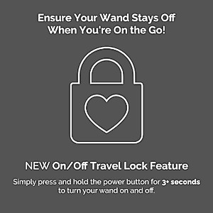 Ava Vibrator Wand Sex Toys [Clit Stimulator Vibrators] Vibrator for Woman | Sex Toy | 4+ Hr Battery | Gifts for Women | 20 Patterns & 8 Speeds of Pleasure | Quiet Adult Sex Toys -Standard - Black