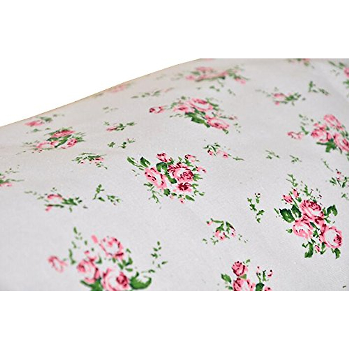 Hflove Large Thick Folding Laundry Basket Waterproof Cotton Storage Basket Floral Laundry Basket