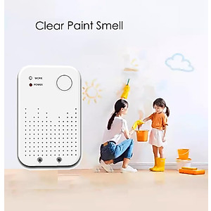 Plug in Air Purifier,AVALEDAY Litter Deodorizer Mini Ozone Generator Air Freshener Purify Odor from Pets Litter Box Smoke Toilet for Home Pet House Bathroom Kitchen Bedroom