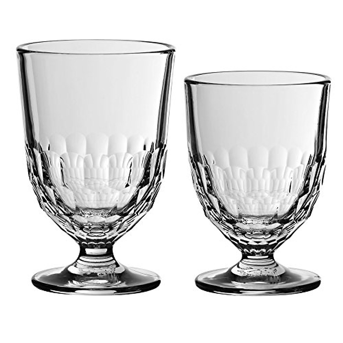 Side Table 25244 Artois Glass with Base Silver 31 cl 8 x 8 x 12.5 cm (Pack of 6)