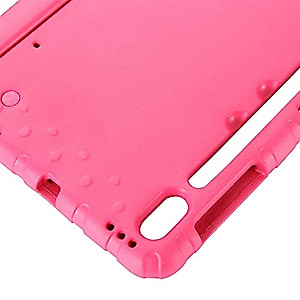 i-original Kids Case for Samsung Galaxy Tab S8/Galaxy Tab S7 11 Inch,SM-X700/X706/T870/T875/T878 Lightweight Convertible Shock Proof Handle Stand Protective Cover (rose)