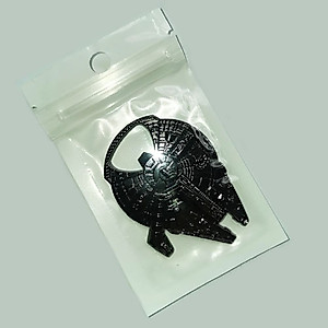 Star Wars Millenium Falcon Metal Bottle Opener - Non-magnetic Opener 2.4" Version