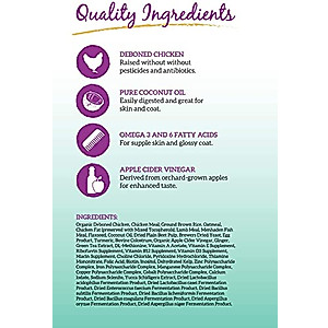 Health Extension Dry Dog Treat, GMO-Free, Training Treats for Small Breeds Dogs & Puppies, with Added Vitamin & Minerals, Heart-Shaped Crunchy Biscuits with Chicken (12 Oz / 340 g)