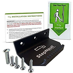 StepNpull Hands Free Door Opener (Black-1 Piece)