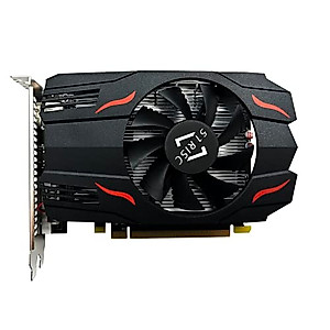 51RISC Radeon RX 550 Graphics Card, 4GB GDDR5 128-bit DirectX 12 PCI Express 3.0 DP/HDMI/DVI-D ATX/ITX Computer Gaming Video Card 4K Display Card