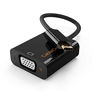 CableCreation USB C to Dual Link DVI Active Adapter, USB Type C to DVI-I Adapter 2560 x 1600 Resolution USB-C to DVI Signal Fomat Converter