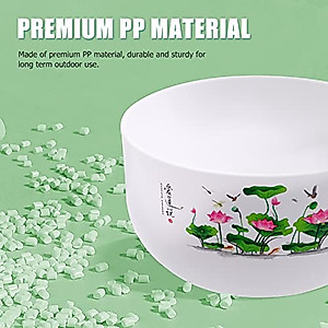 YARNOW Succulent Plant Pots Hydroponic Lotus Flowerpot Planter Desktop Flower Pots Bonsai Planter Cute Planting Container