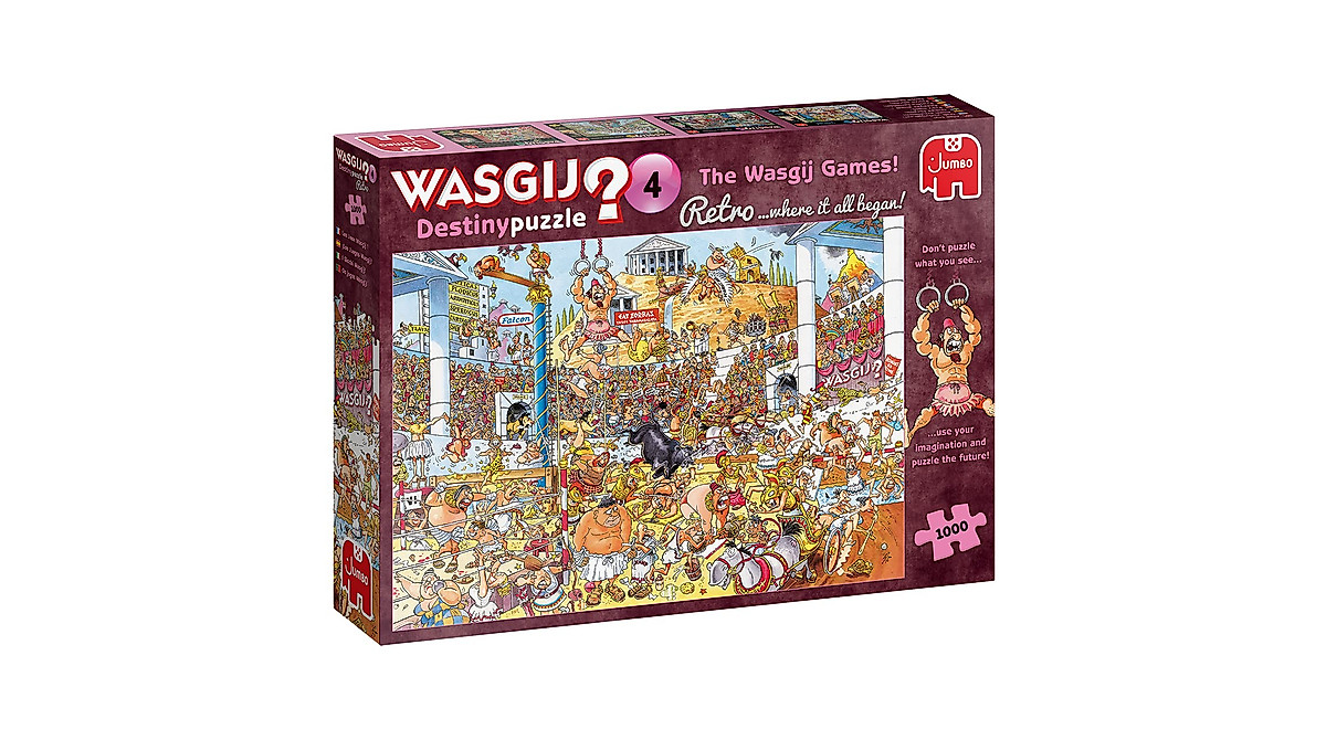Jumbo Wasgij Retro Destiny 4: 1000-Piece Jigsaw Puzzle