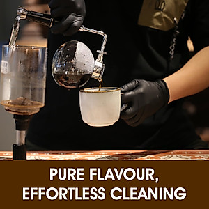 LOEFF&LEE 5 Espresso Cups - Siphon Coffee Maker with MicroBurner (Tabletop Syphon Coffee Brewer - 600ml)