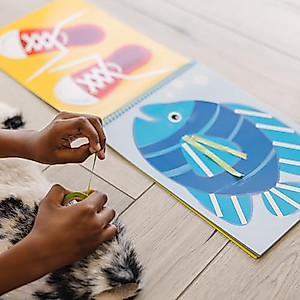 Melissa & Doug Tape Activity Book: 4 Rolls of Easy-Tear Tape and 20 Reusable Scenes