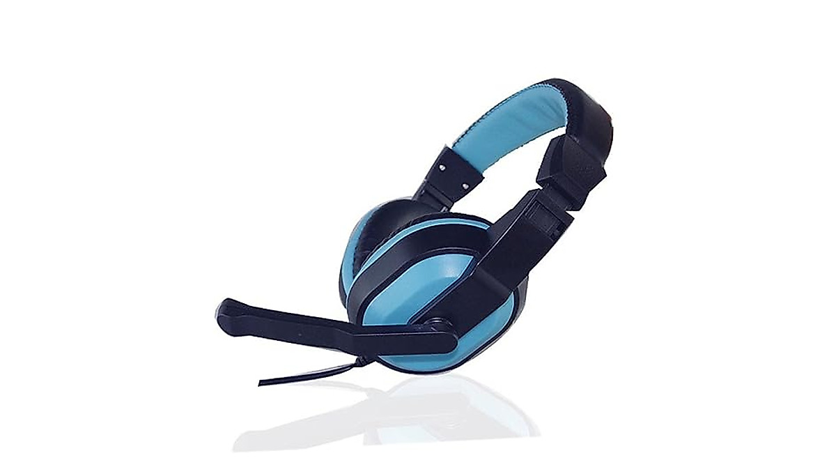 Mikikit Over-Ear Gaming Headphones with Noise Cancellation | Wired Headset