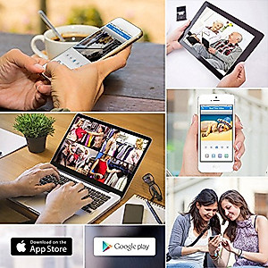 ICAMI HD Security Camera WiFi Dome IP Camera Wireless Home Surveuillance System Audio with Motion Detect (1080P)