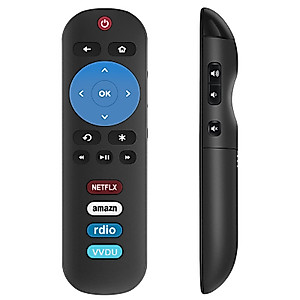 Beyution Replacement RC280 Remote fit for TCL ROKU TV 32S305 40S305 43S305 49S305 32S321 32S327 32S301 55C803 55P605 55UP13 55US57 65C803 75C803 75C807 28S3750 with 4 Short App Keys