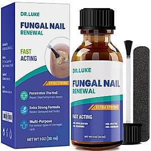 Toenail Fungus Treatment Extra Strength: Fungal Nail Renewal Liquid - Toe Nail Fingernail Repair for Damaged Discoloration Nails (1oz)