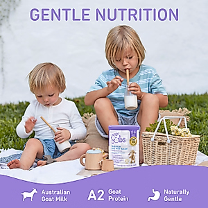 Aussie Bubs Australian Goat Milk-based Toddler Formula, Powder, 28.2 oz (3 Cans)