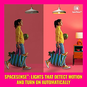 WiZ 60W A19 Tunable White LED Smart Bulb - Pack of 1 - E26- Indoor - Connects to Your Existing Wi-Fi - Control with Voice or App + Activate with Motion - Matter Compatible