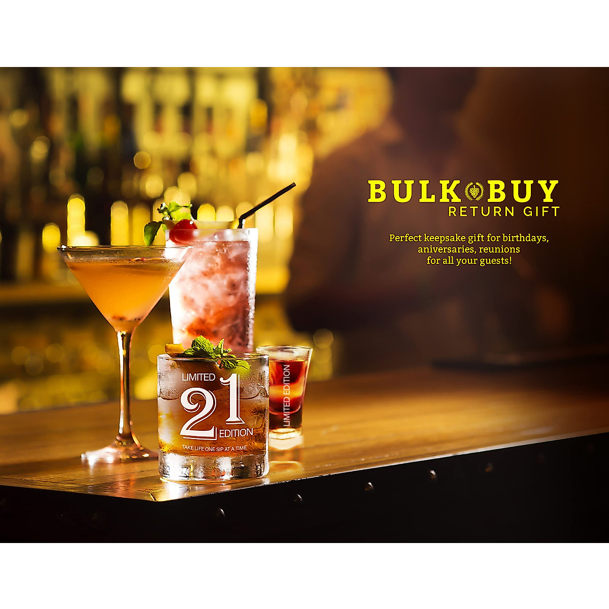 21st Birthday Gifts For Him - 2002 Whiskey & Shot Glass Funny Bday Present Ideas for 21 Year Old Men, Boyfriend, Husband, Son, Anniversary, From Girl Friend, Mom, Dad, Brother, Sister Decorations