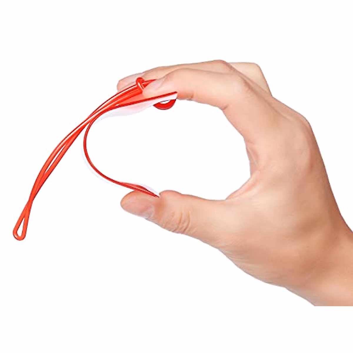 Sodsay 10 Pack Luggage Tags Suitcases Plastic Travel Bag & Baggage ID Label Tags Travel Essentials (Deep Red)