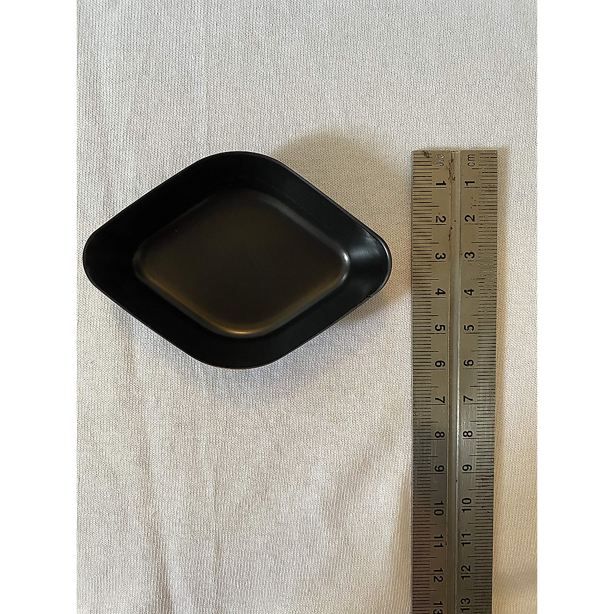 Diamond Weighing Boats, W-D30-BA-50, 30ml, Medium,Black, Anti-Static, Pack of 50