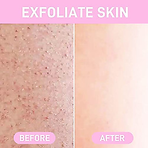 Crystal Hair Eraser for Women and Men, 2022 New Magic Hair Eraser Crystal Hair Remover,Portable Mild Epilator, Painless Skin Exfoliator Tool for Any Part of The Body (Gold+Rose red)