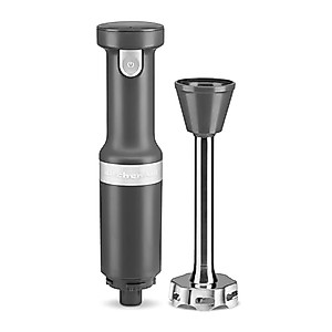 KitchenAid Cordless Variable Speed Hand Blender - KHBBV53, Matte Charcoal Grey