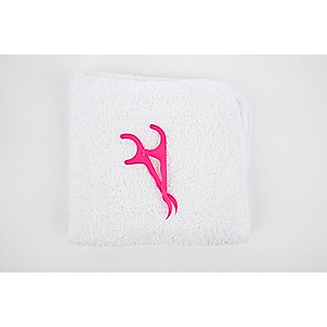 DentAdvance Mint Dental Floss Picks - Easy Reach Back Teeth | Tooth Flossers |Pink, Mint Flavored, 70 ct, w/ Travel Case