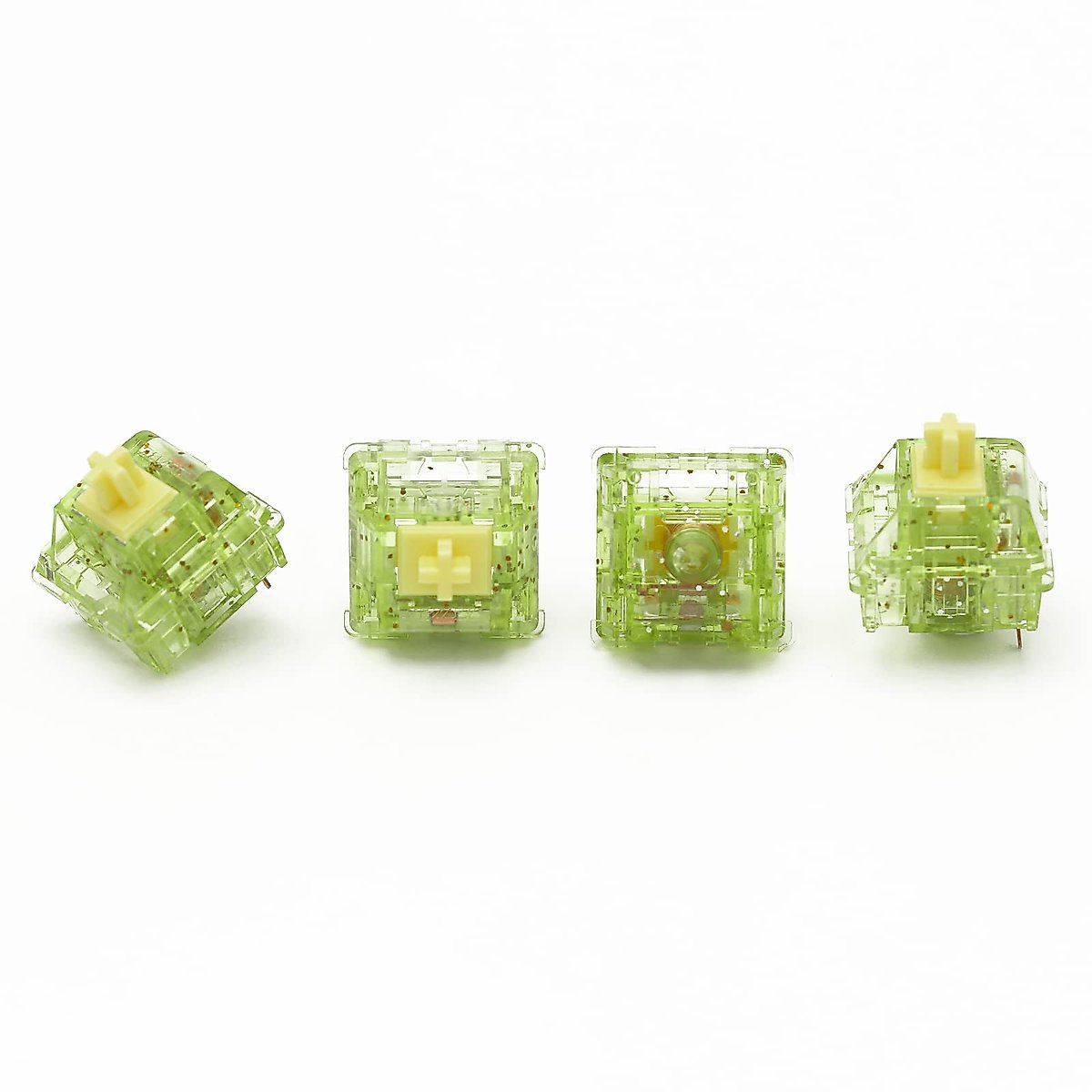 EPOMAKER Ajazz 45 Pieces Diced Fruit Kiwi Switch, Tactile Type for Mechanical Keyboard Replacement (Ajazz Kiwi Switch)