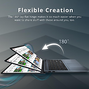 2022 ASUS VivoBook 15 15.6" FHD Touchscreen Laptop Computer, Intel Core i3-1115G4 Processor, 8GB RAM, 256GB SSD, Backlit Keyboard, Intel UHD Graphics, VGA Webcam, Win 10S, Gray, 32GB SnowBell USB Card