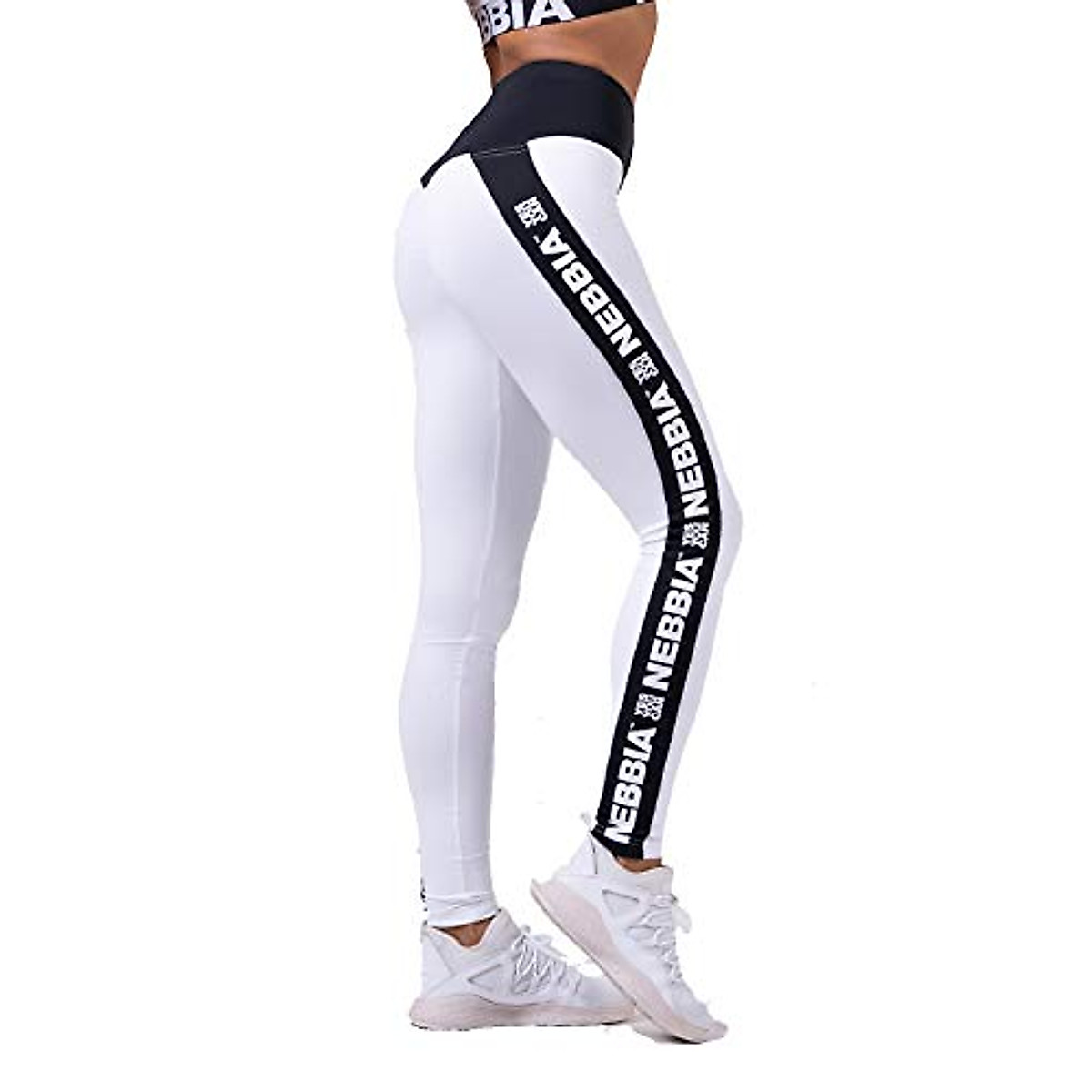 NEBBIA Power Your Hero Iconic Leggings 531 White
