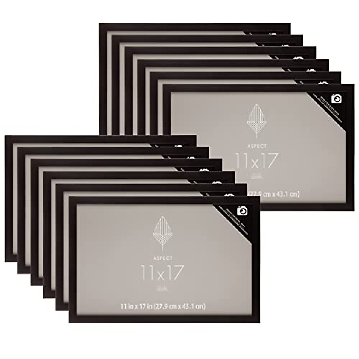 MICHAELS Bulk 12 Pack: Black Narrow Frame, Aspect by Studio Décor®