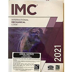 2021 International Mechanical Code (International Code Council Series)